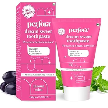 Buy Perfora Oral Health Diabetics Special Toothpaste for Adults - 150 ...
