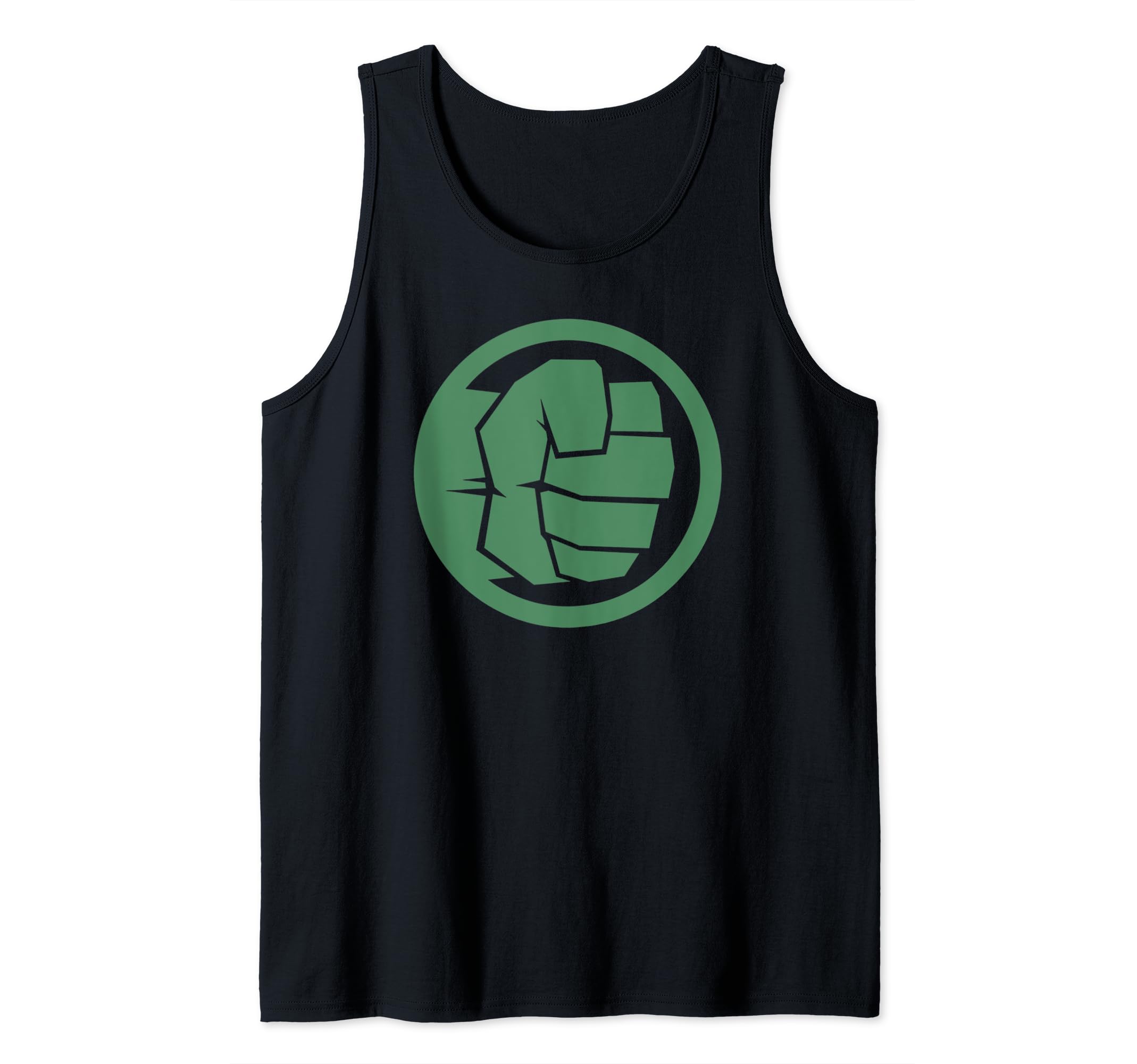 Amazon.com: Marvel Hulk Fist Logo Stamp Tank Top : Clothing, Shoes ...