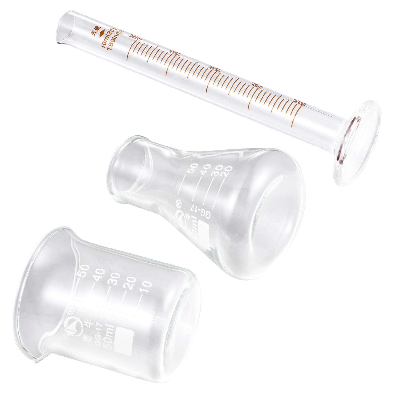 Beaker Erlenmeyer Flask Graduated Cylinder at Chloe Chauvel blog