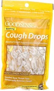 Amazon.com: Good Sense Cough Drops Honey Lemon Flavor 30 Ct : Health ...