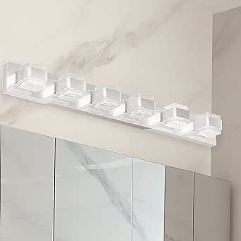 Ensenior Bathroom Vanity Light Fixtures Over Mirror (6 Lights-37.4 inch ...