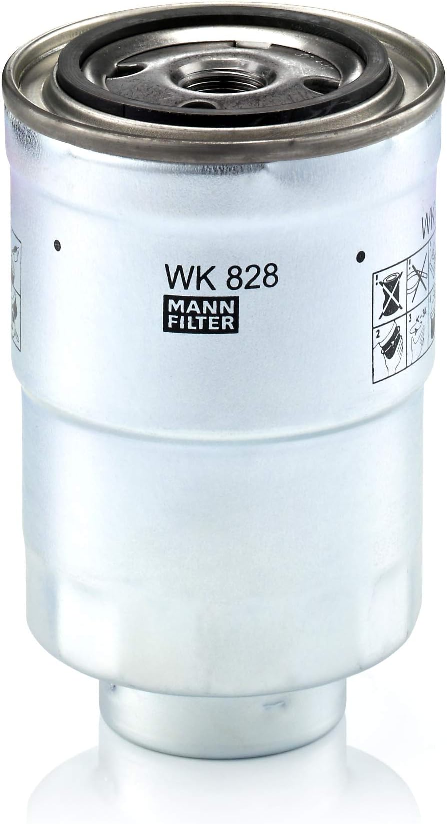 MANN-FILTER WK 842/2 Fuel filter – For Passenger Cars, Trucks, Buses ...