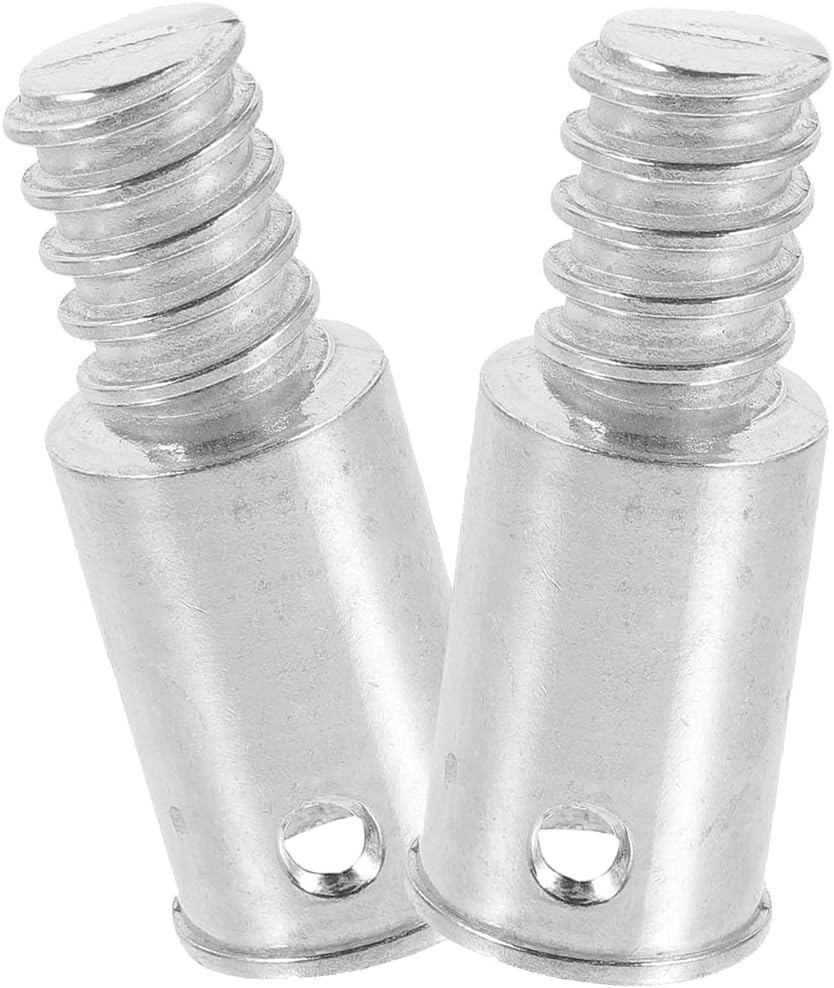 GLEAVI 2pcs Threaded Tip Replacement：2pcs Threaded Tip Repair Kit Pole ...