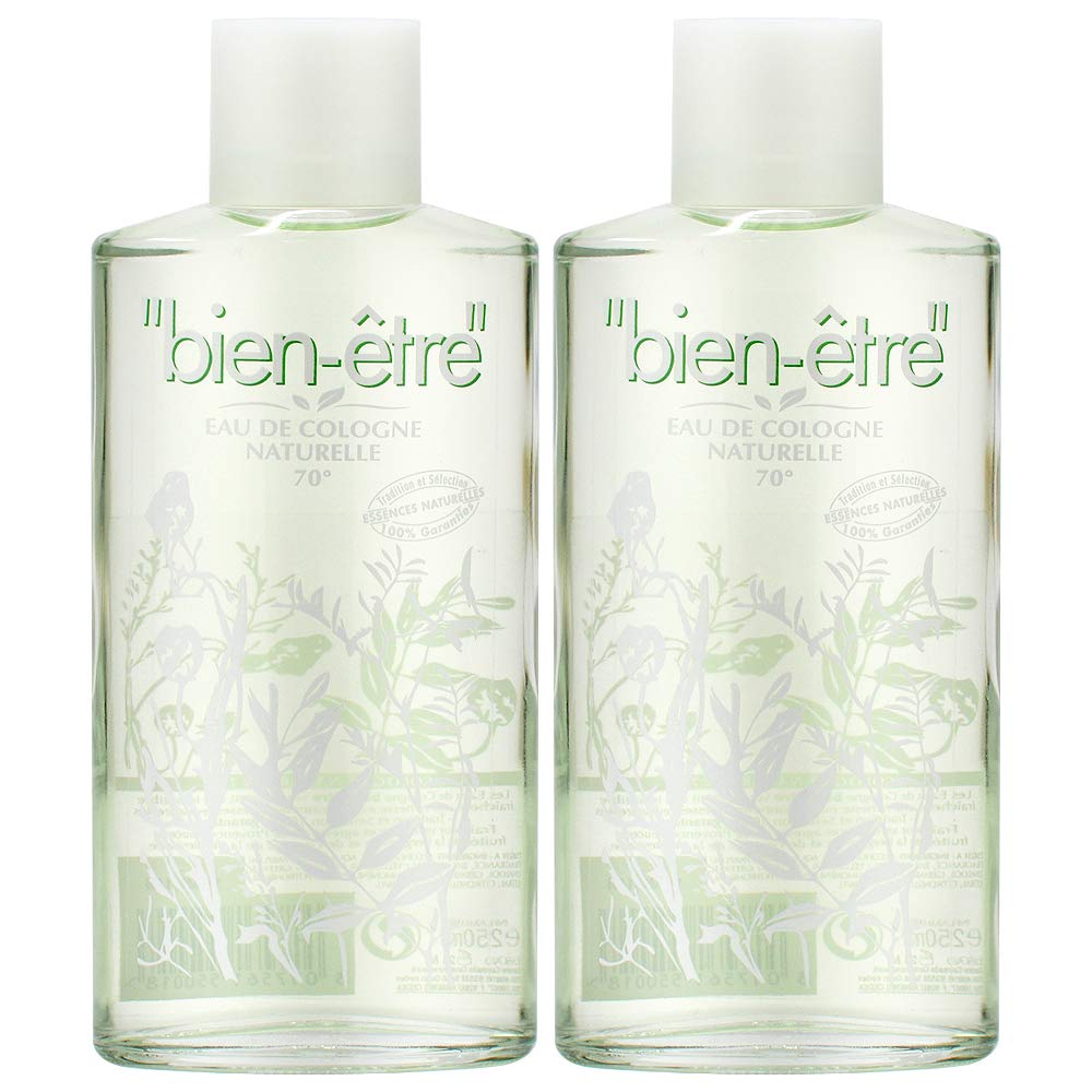 Amazon.com : BIEN-ETRE Eau De Cologne Naturelle 250ml (pack of 2 ...