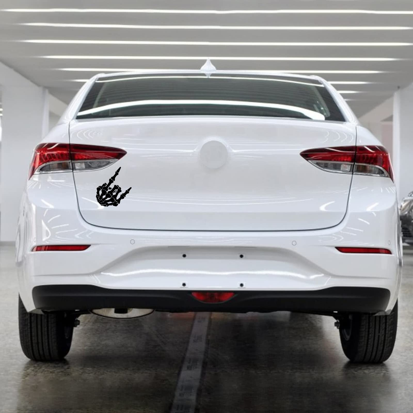 Snapklik.com : Yonput 1 PC Skull Skeleton Bone Middle Finger Flipping ...