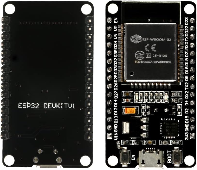Dealikee 4PCS ESP32 ESP-32S Development Board 2.4GHz Dual-Mode WiFi ...