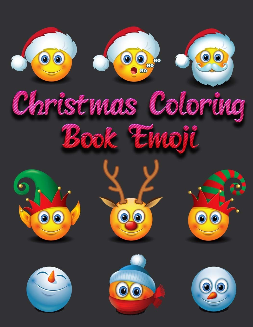 Christmas Coloring Pages Emoji