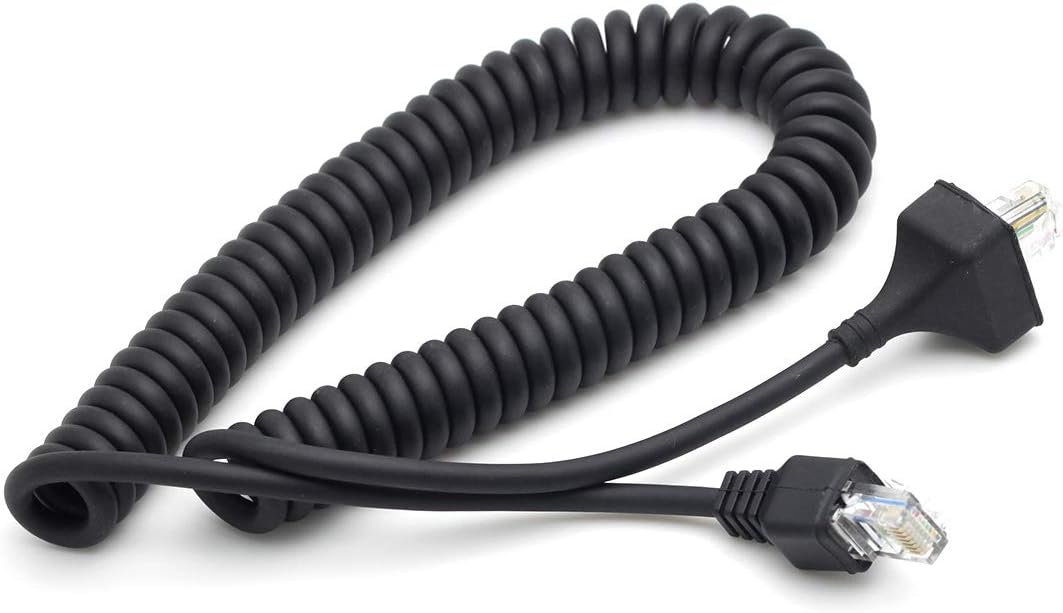 Amazon.com: TENQ 8Pin to RJ-45 Modular Plug Mic Microphone Cable ...