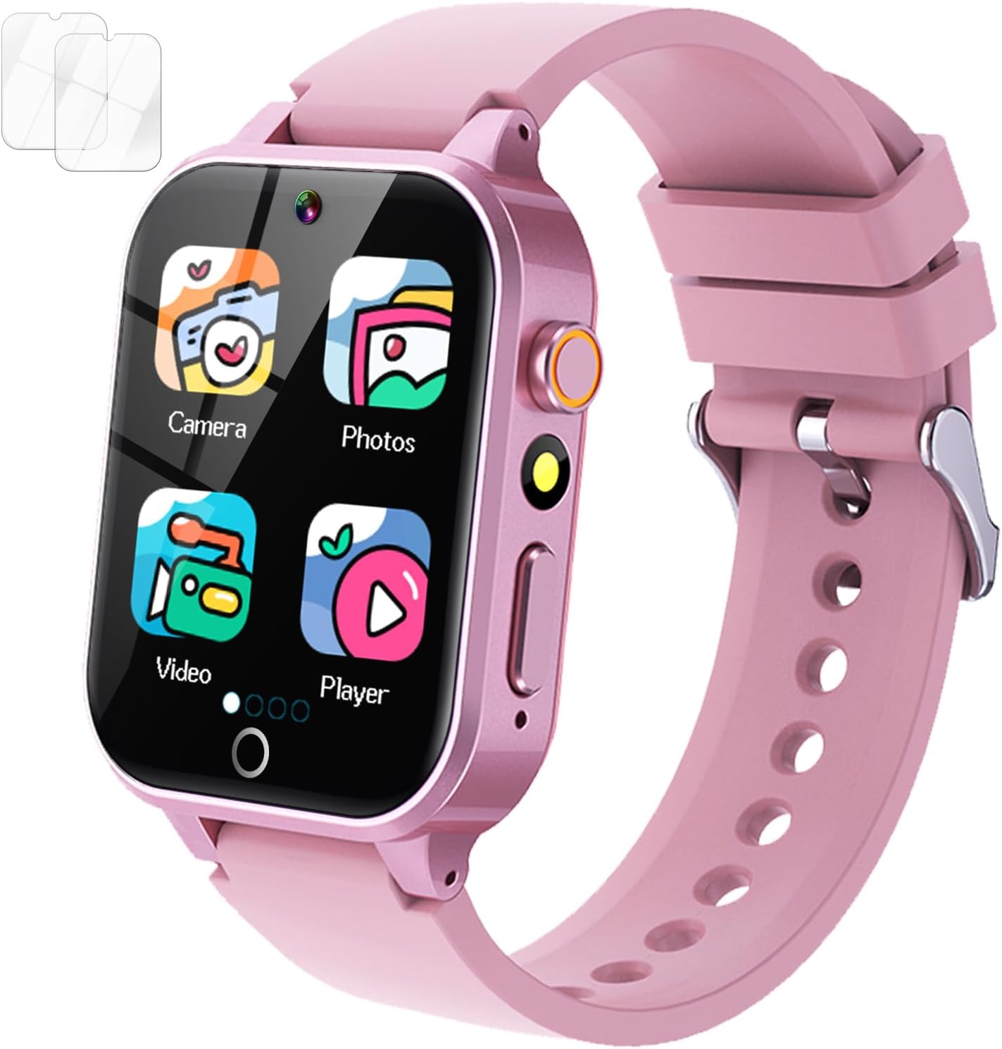 Amazon.com: Smart Watch for Girls and Boys Age 6-12 - 24 Games, Video ...