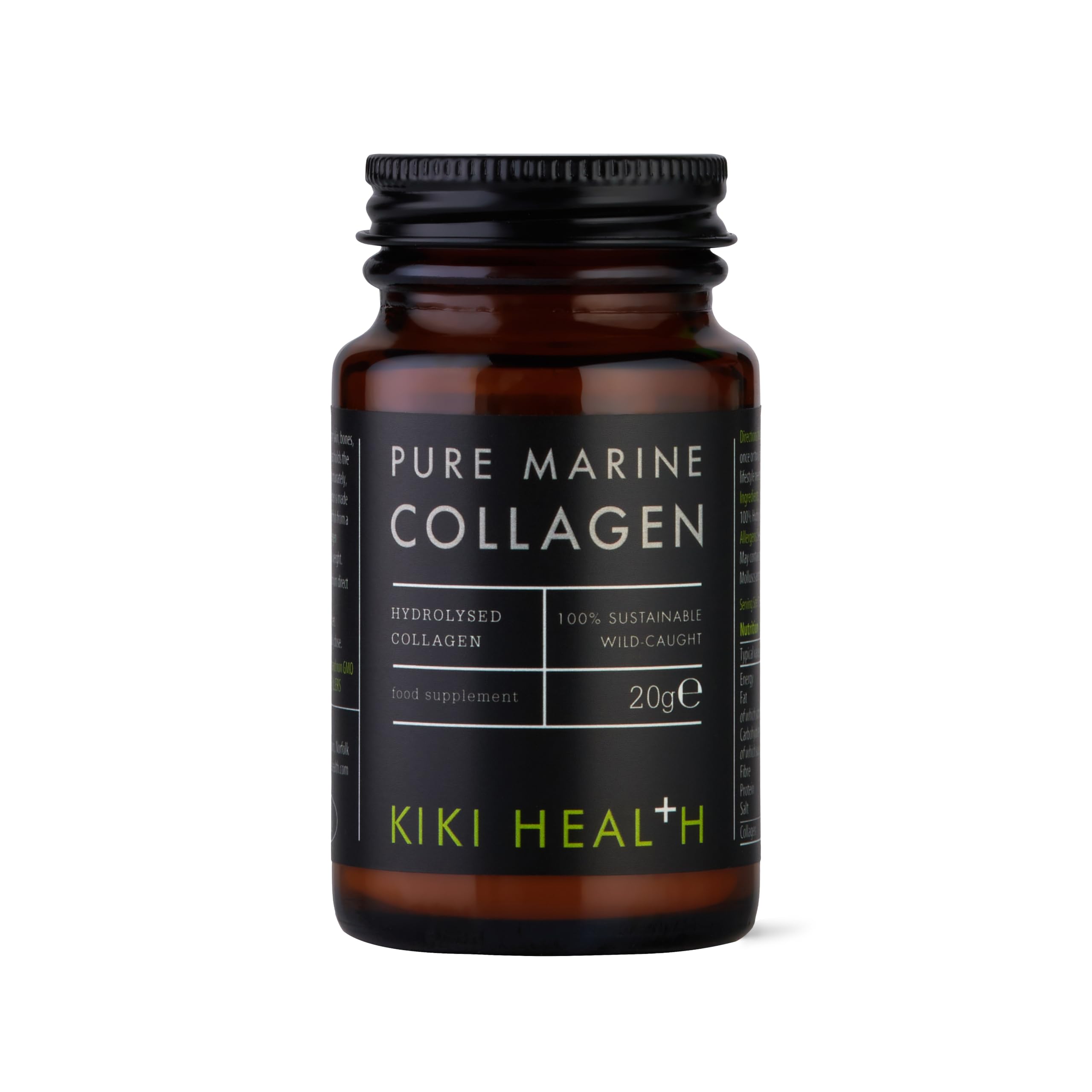 KIKI Health Pure Marine Collagen Powder - Hydrolysed Collagen ...