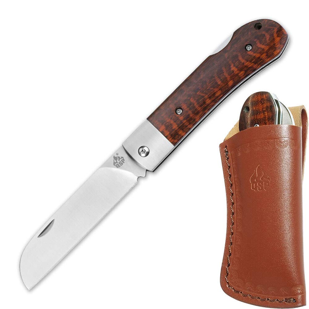 Qsp Worker Gentlemans Folding Edc Knife Bohler N690 Steel N690
