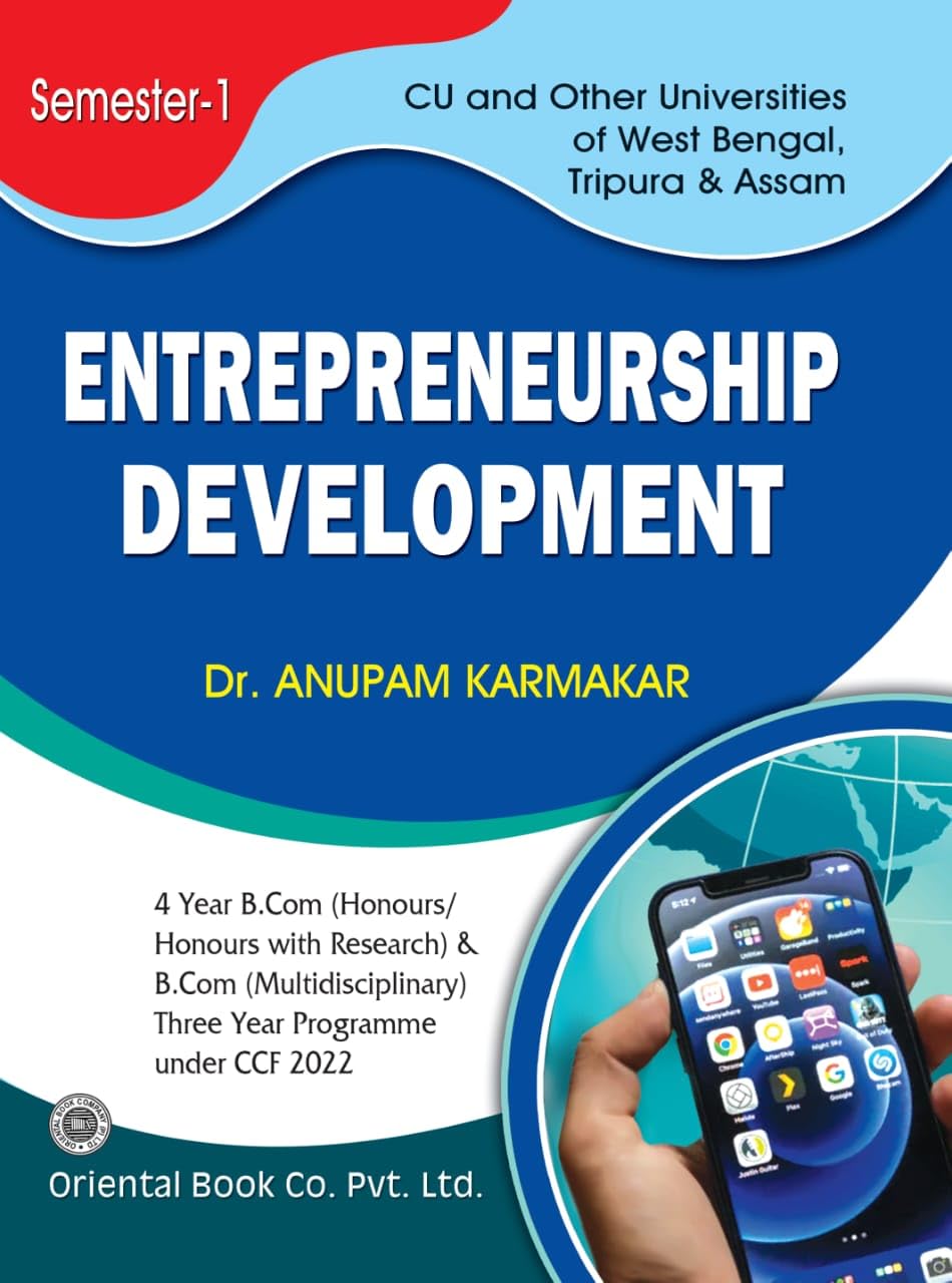 Entrepreneurship Development Semester-1 (English Version) : Dr. Anupam ...