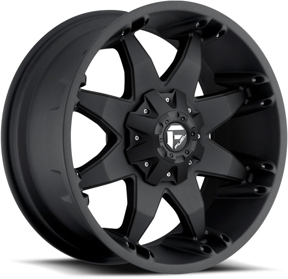 Amazon.com: Fuel OCTANE Black Wheel with Painted Finish (20 x 9. inches ...
