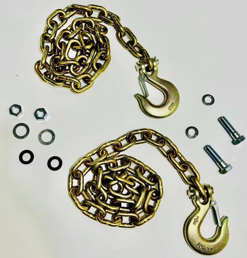 Amazon.com: DLLRV 20151 Trailer Safety Chain, Fifth Wheel Trailer ...