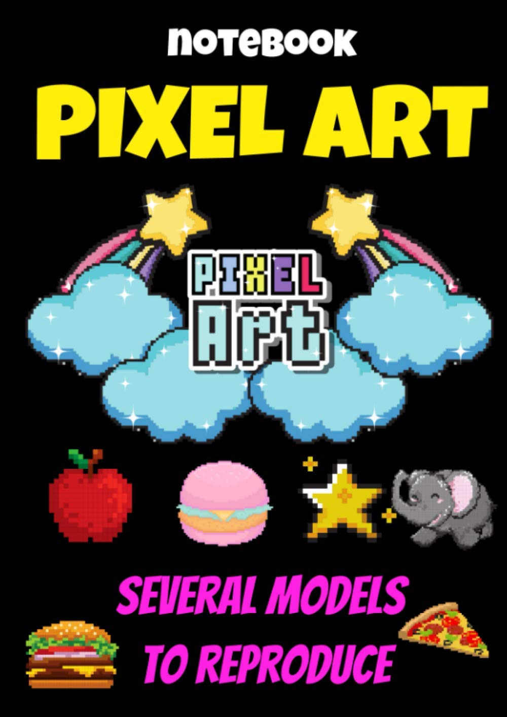 Buy Notebook PIXEL ART pixel Art Colouring Book pixel Drawing Book mindful Relaxation Colouring buy-notebook-pixel-art-pixel-art-colouring-book-pixel-drawing-book-mindful-relaxation-colouring