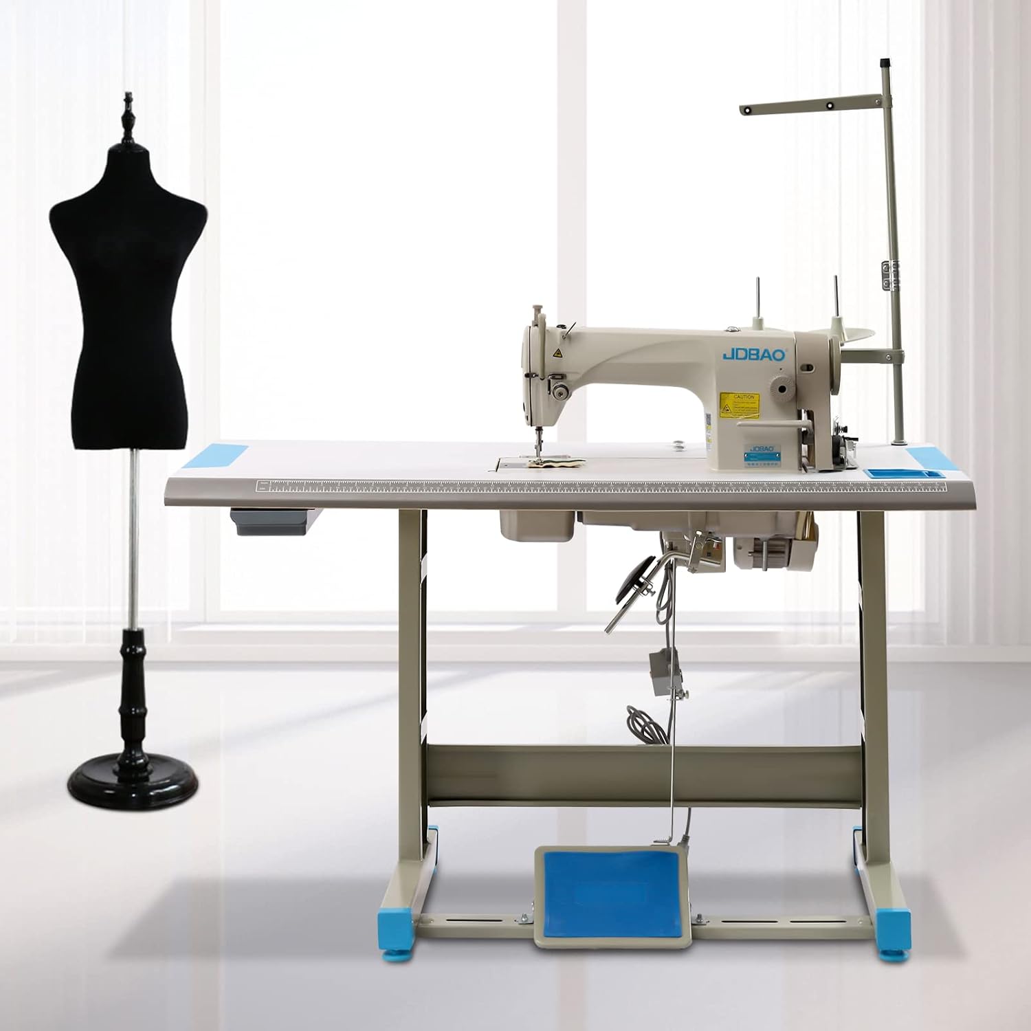 Amazon.com: Industrial Sewing Machine 550W Upholstery Sewing Machine ...