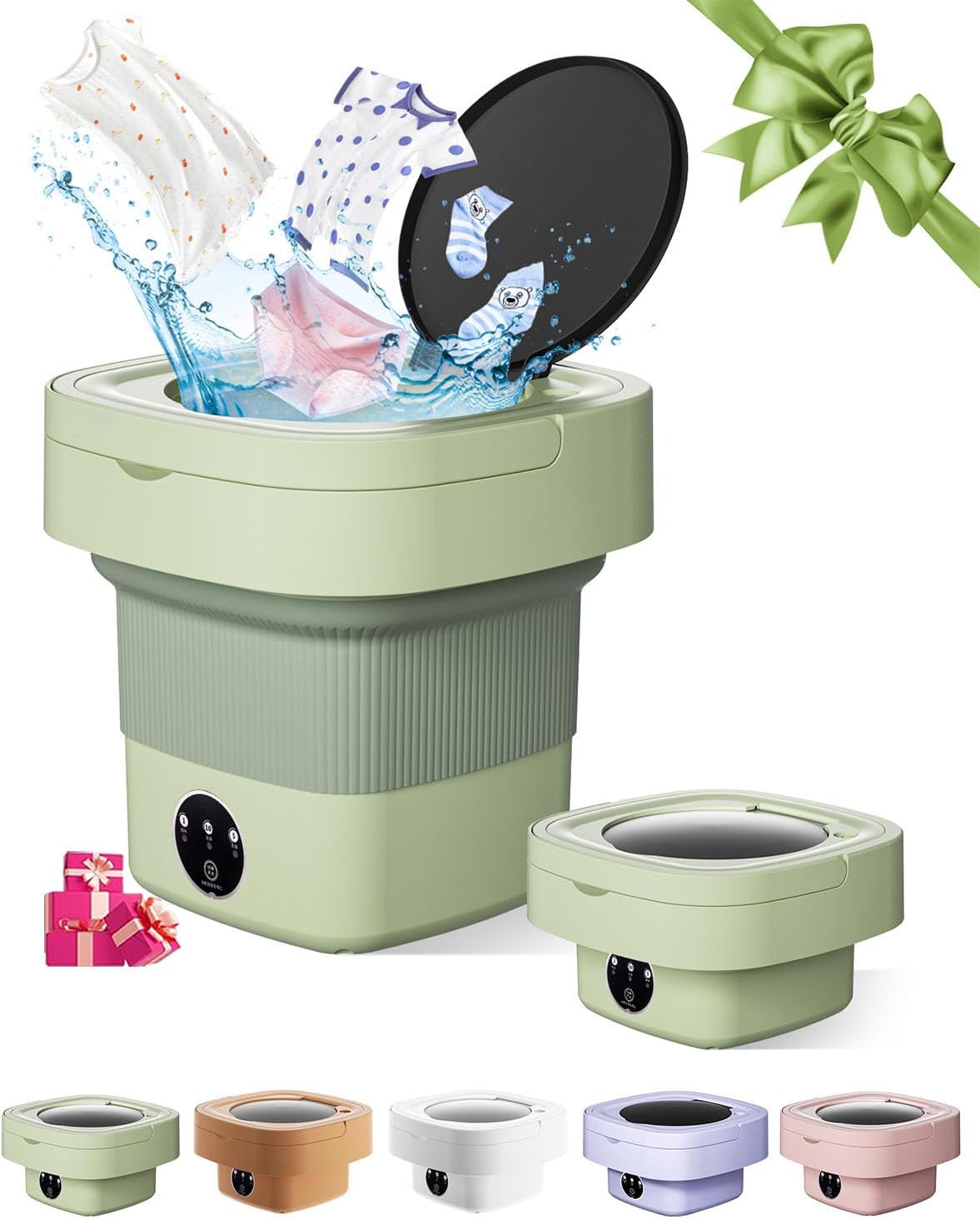 Amazon.com: Minanov Mini Portable Washing Machine - Travel Washing ...