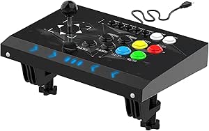 Arcade Fight Stick, PC Street Fighter Game Controller Fighting Joystick ...
