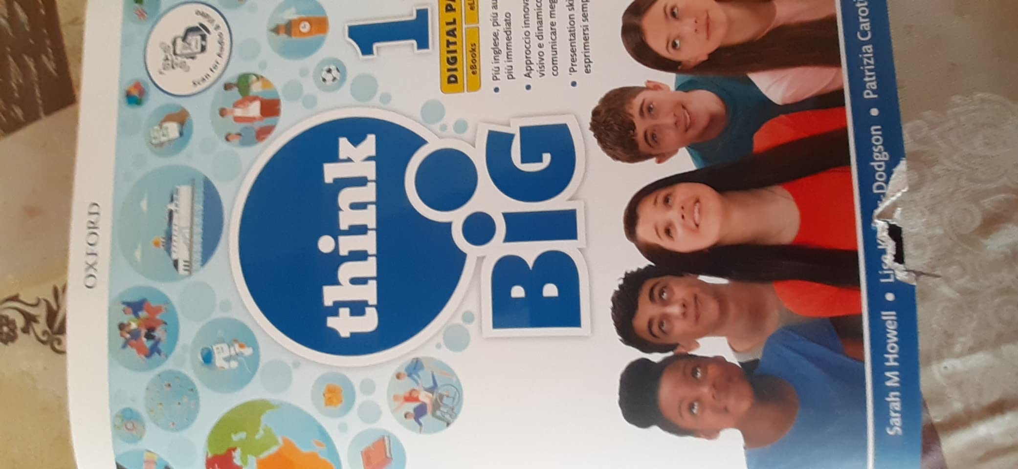 Think big 1. Student's book-Workbook + magazine & extra book con QR ...