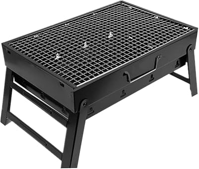 Amazon.com: SURPZON Portable Charcoal BBQ Grill - Folding Smoker, Perfect for Camping, Picnics ...