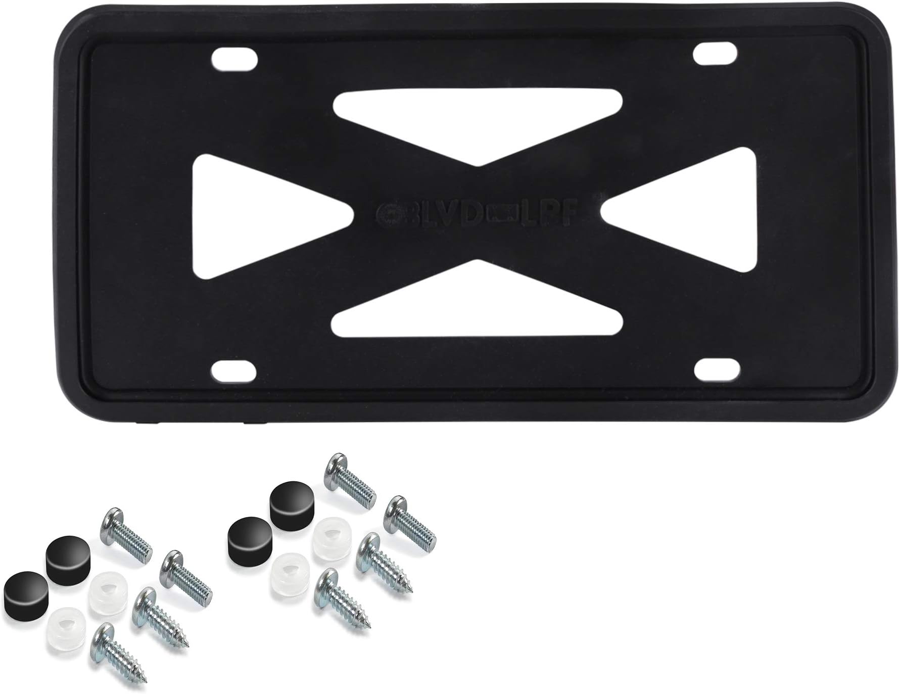 Amazon.com: BLVD-LPF OBEY YOUR LUXURY License Plate Frame Bumper Guard ...