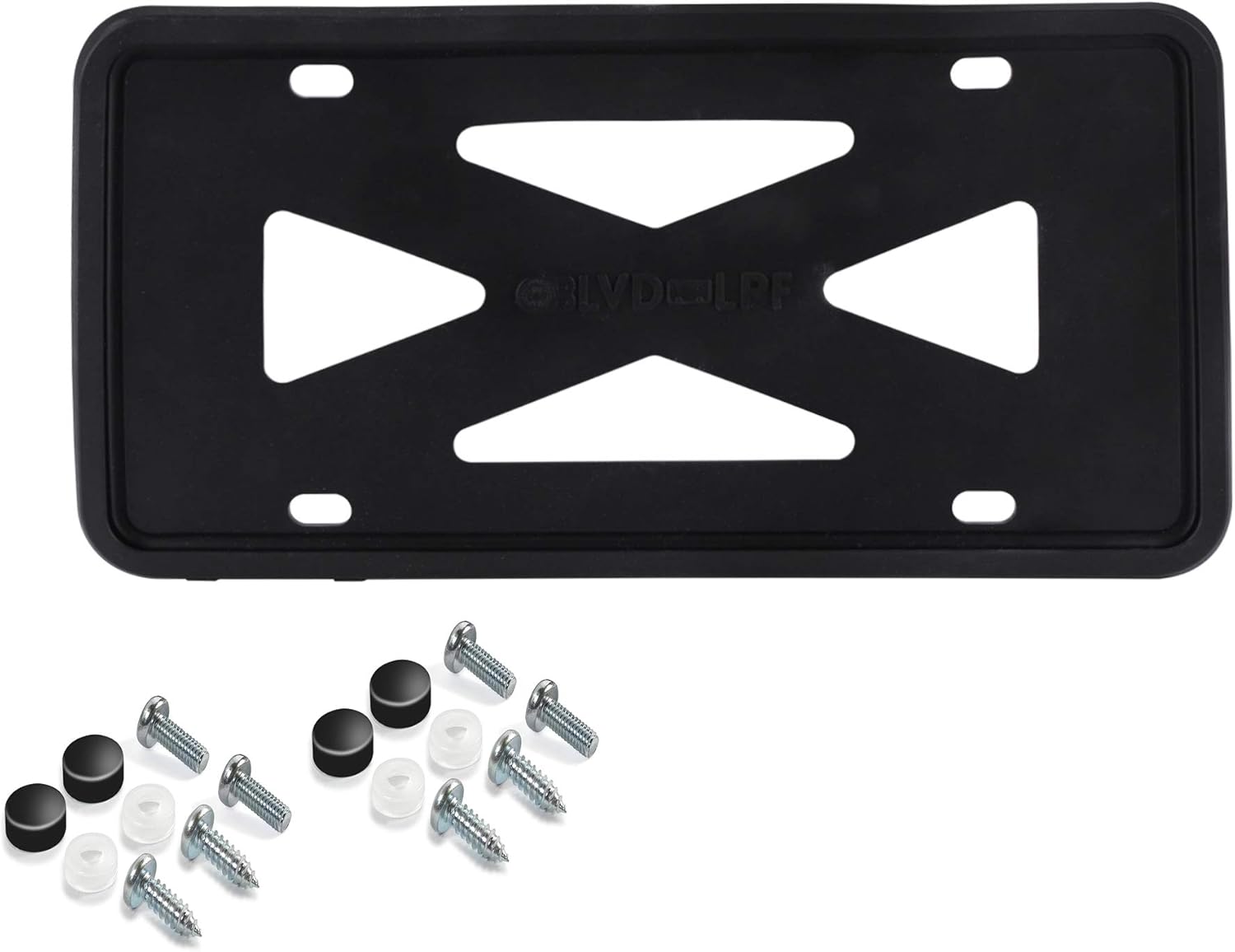 Amazon.com: BLVD-LPF OBEY YOUR LUXURY Silicone License Plate Frame with ...