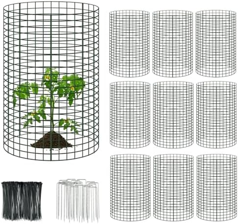 Amazon.com : 24 Pcs Chicken Wire Cloche Plant Protector Cover Plant ...