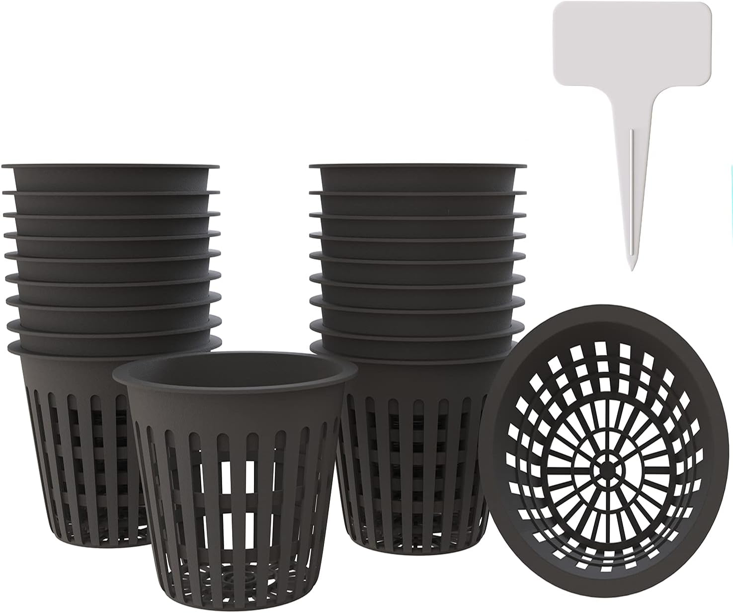 Amazon.com: Hydrofarm Wide Lip Bucket Basket Lid (6 Inch) : Patio, Lawn ...