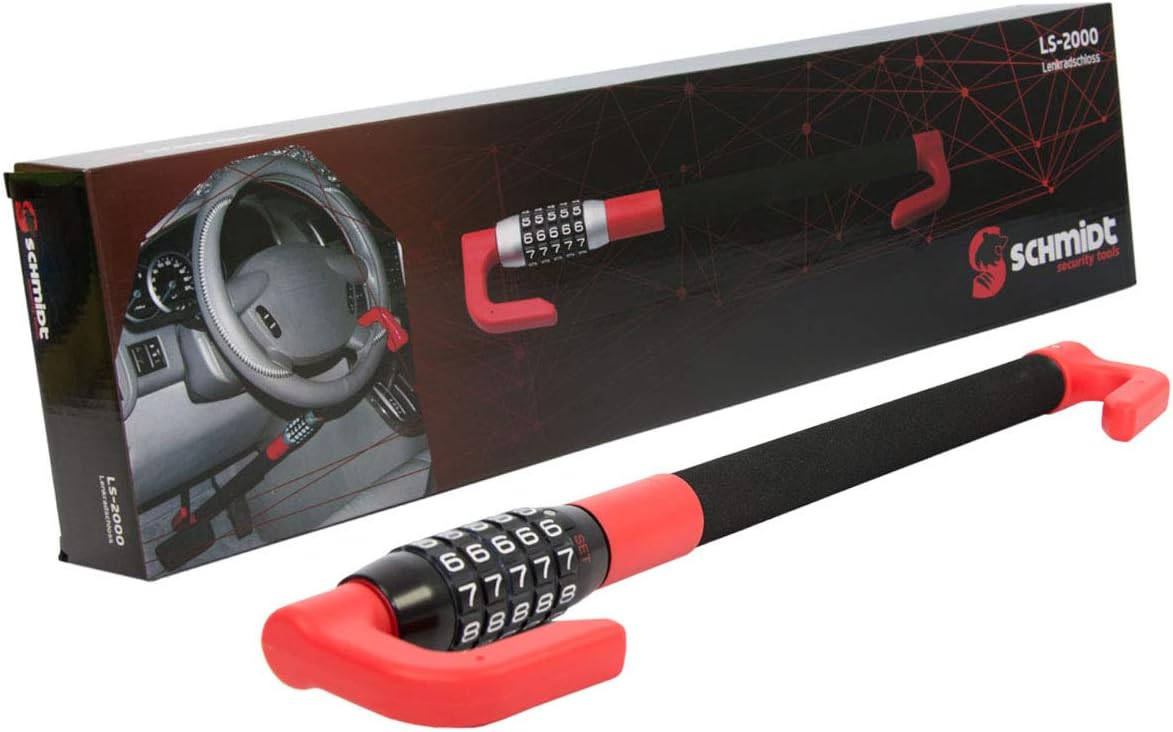 SCHMIDT security tools Blocco del pedale del volante Dispositivo ...