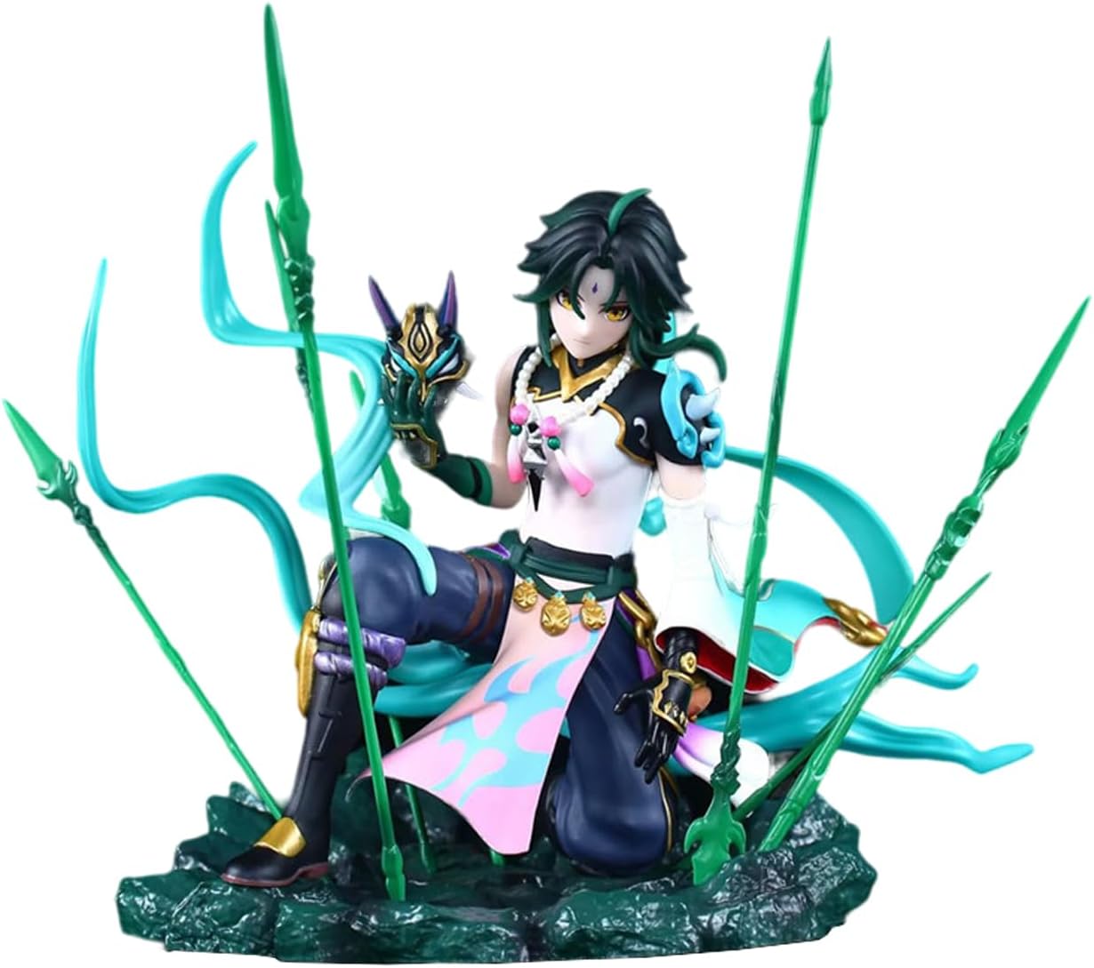 Amazon.com: CALEMBOU Anime Figure Xiao Figure 1/7 PVC Home Decoration ...