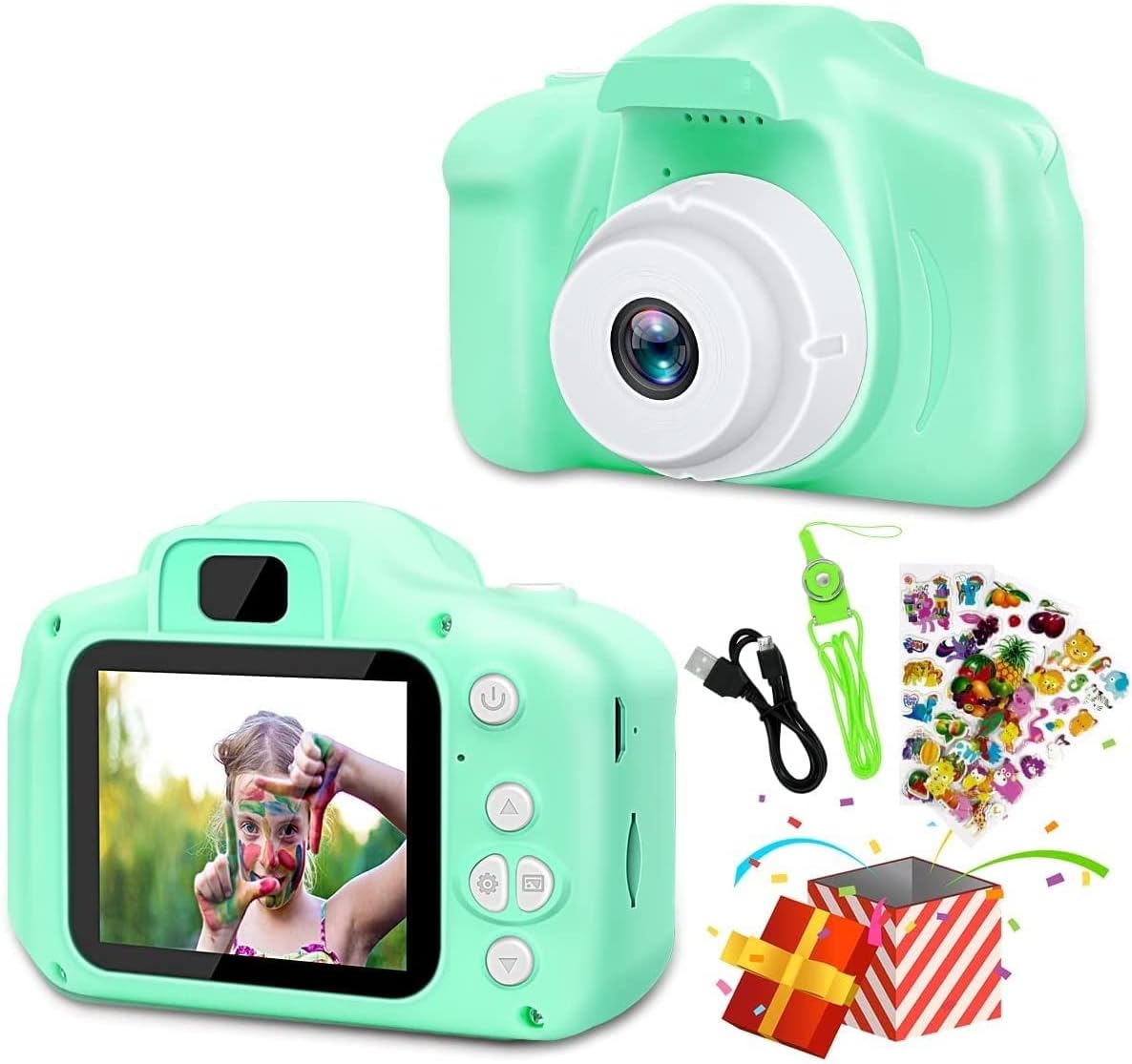 CADDLE & TOES Selfie Camera for Kids 4-12 Years Old, Digital Toddler ...