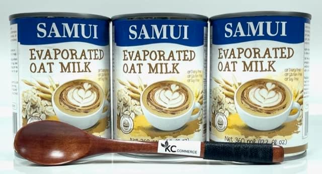 Amazon.com : Samui Evaporated Oat Milk Daily FREE, Gluten FREE, Soy ...