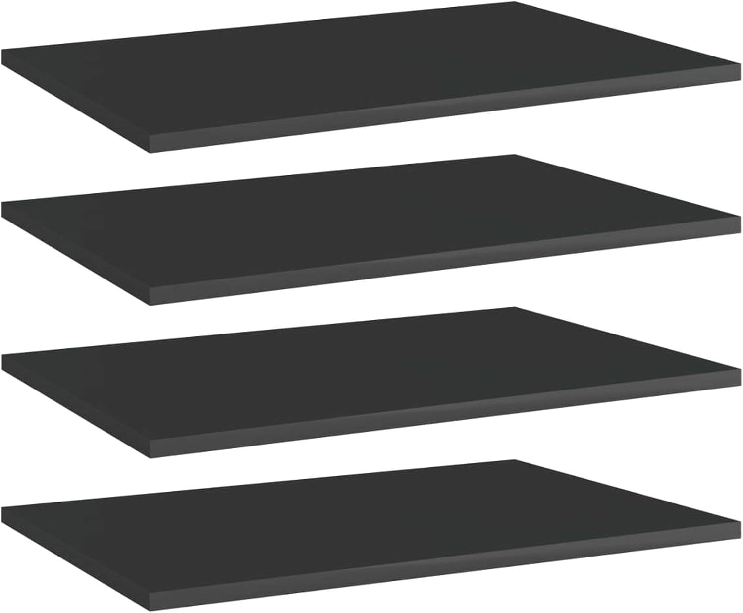 Amazon.com: ECILKUC 4 Piece Bookshelf Boards, Engineered Wood ...