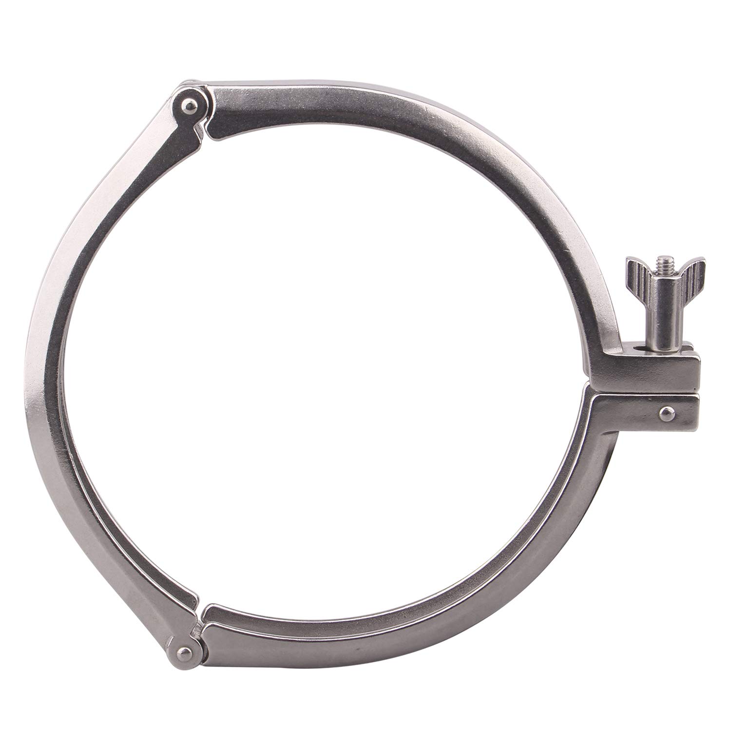 Snapklik.com : DERNORD 8 Inch Three Segment Sanitary Clamp Stainless ...