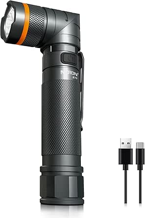 NICRON Flashlights,Rechargeable Magnetic LED Flashlights,1200 High ...