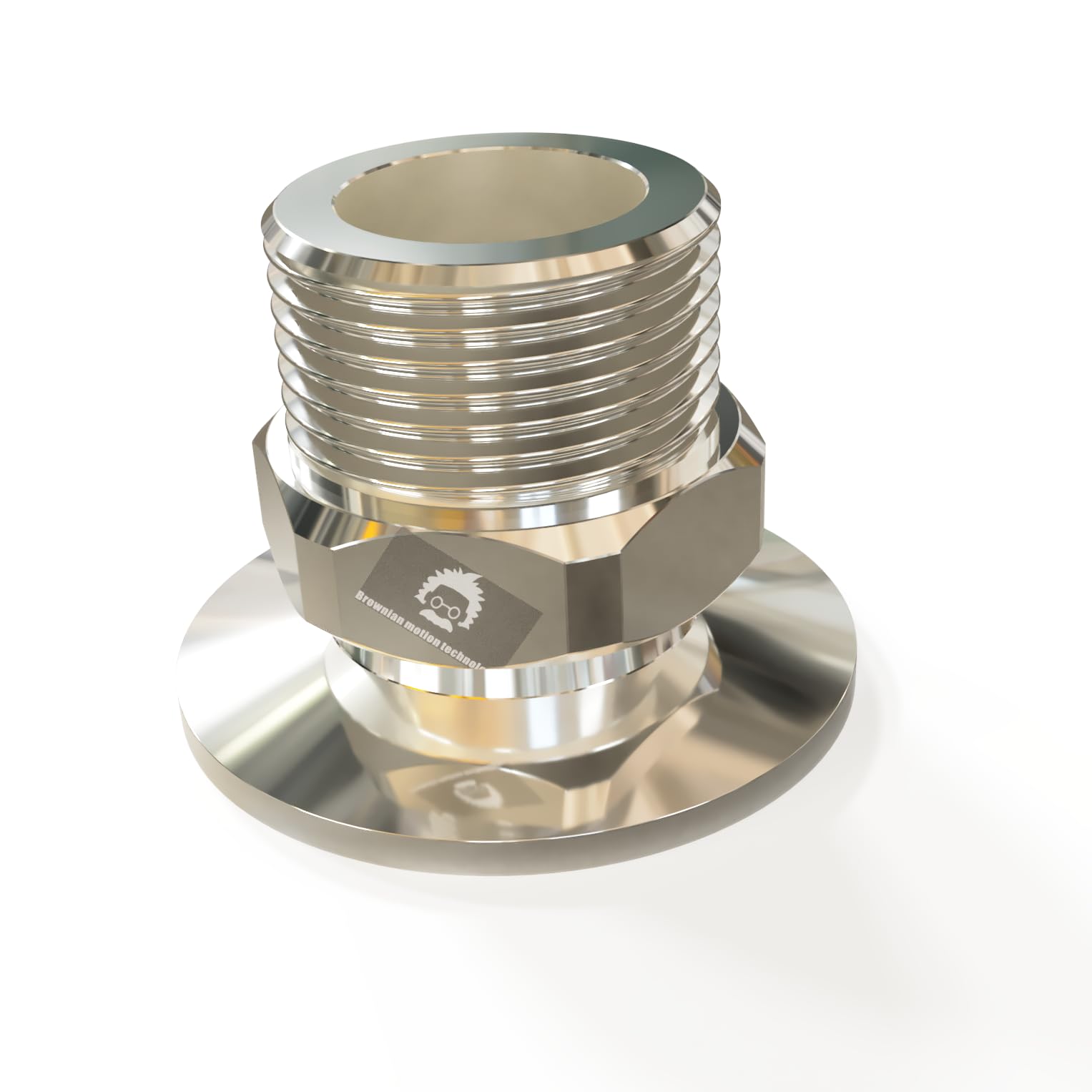 Amazon.com: KF40 flange to Male NPT/MNPT Fitting (ISO-KF KF40 QF40 NW40 ...