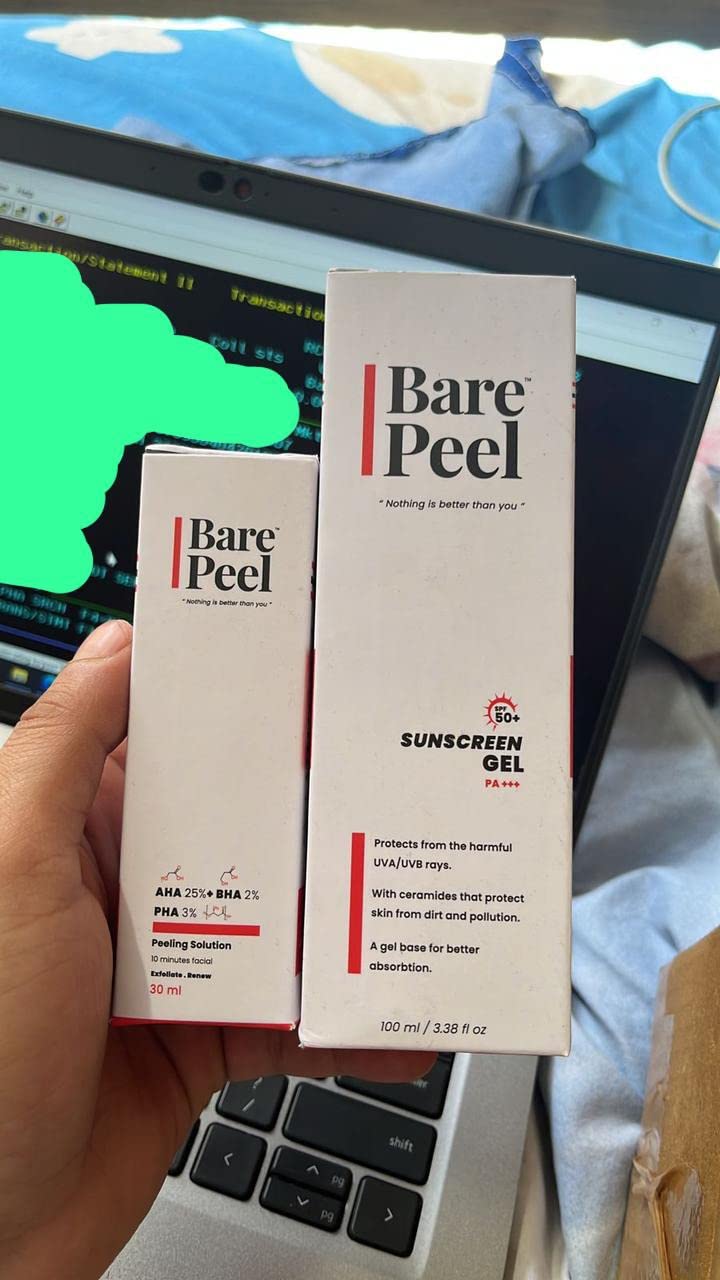 Bare Peel Anti-pollution Sunscreen SPF 50 Gel