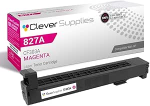 Amazon.com: CS Replacement Toner Cartridge Compatible with HP 827A CF303A Magenta Color M880 ...