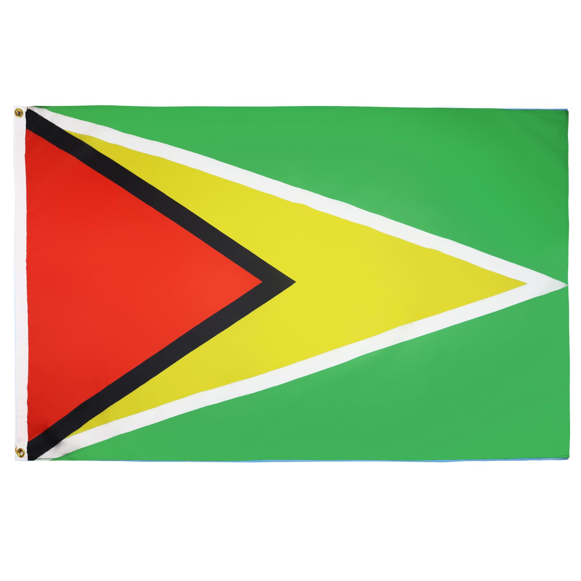 Guyana Flag 3' x 5' - Guyanese flags 90 x 150 cm - Banner 3x5 ft Light ...