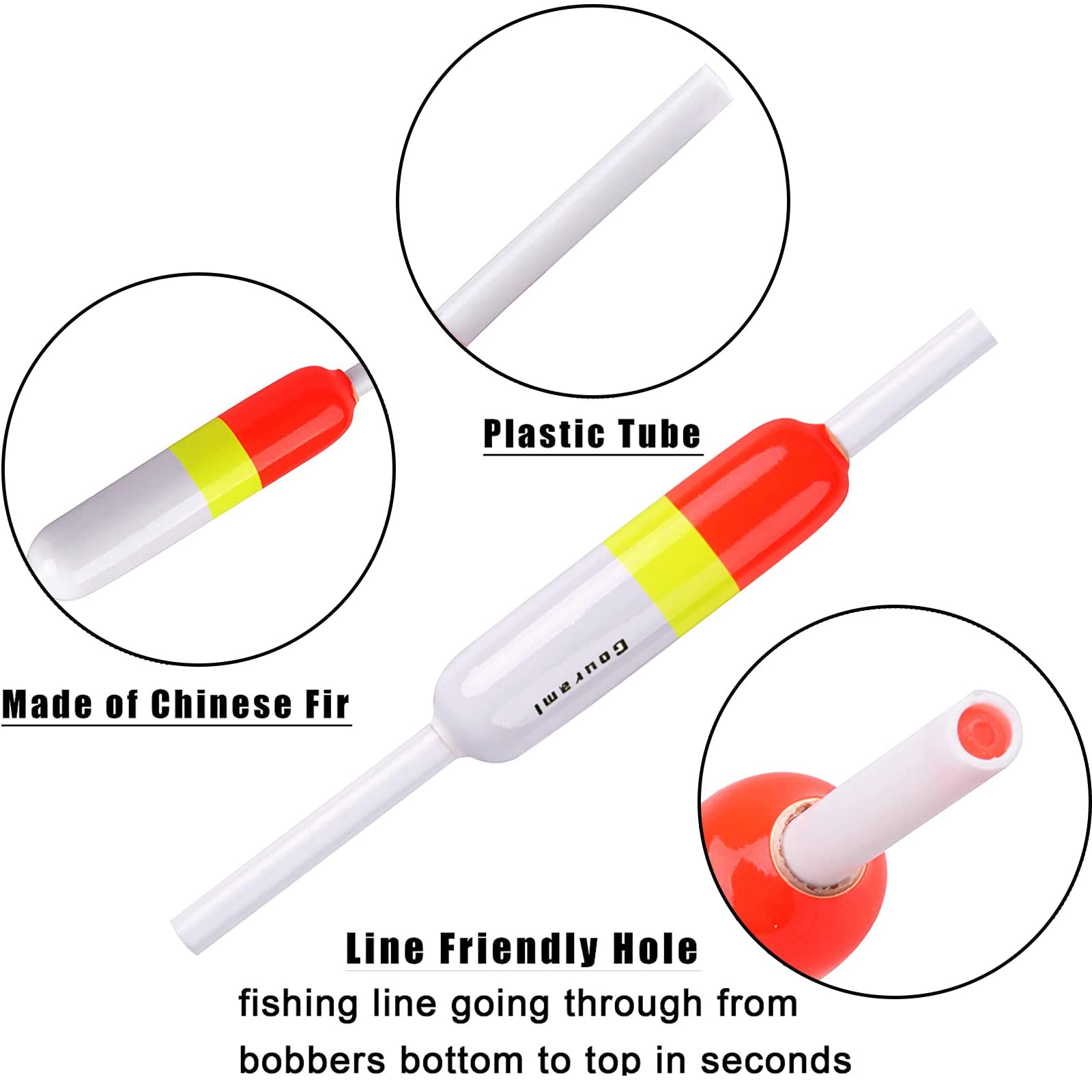 Snapklik.com : Gourami Slip Bobbers Kit,Slide Float