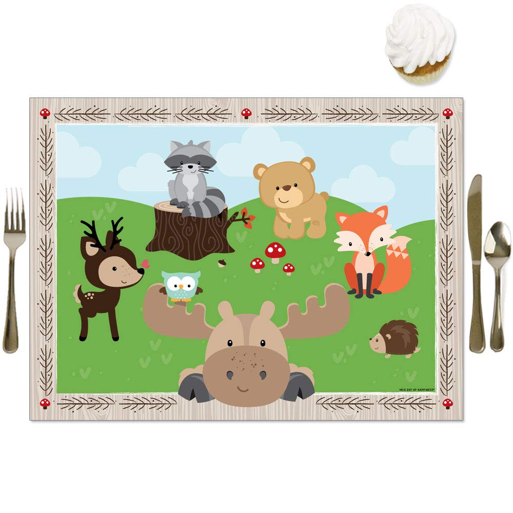 Woodland Creatures - Party Table Decorations - Baby Shower or Birthday ...