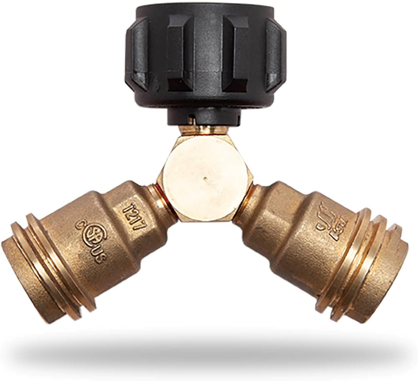 Amazon.com : Ignik Propane Hose Brass Y-Splitter : Patio, Lawn & Garden