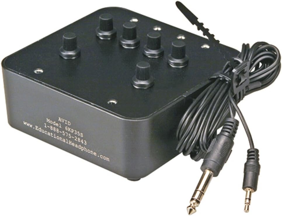Amazon.com: Six Position Socket Stereo Jack Box in Black : Electronics