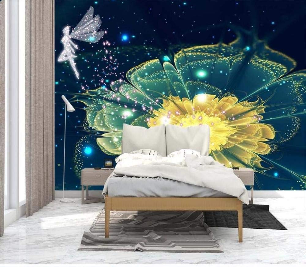 Floral Elves Room Wallpaper