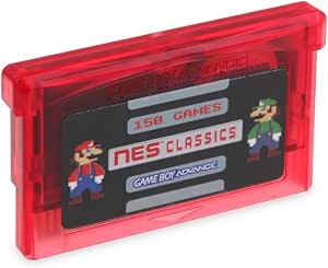 150 in 1 NES Classics Game Boy Advance GBA Retro Classics : Amazon.com ...