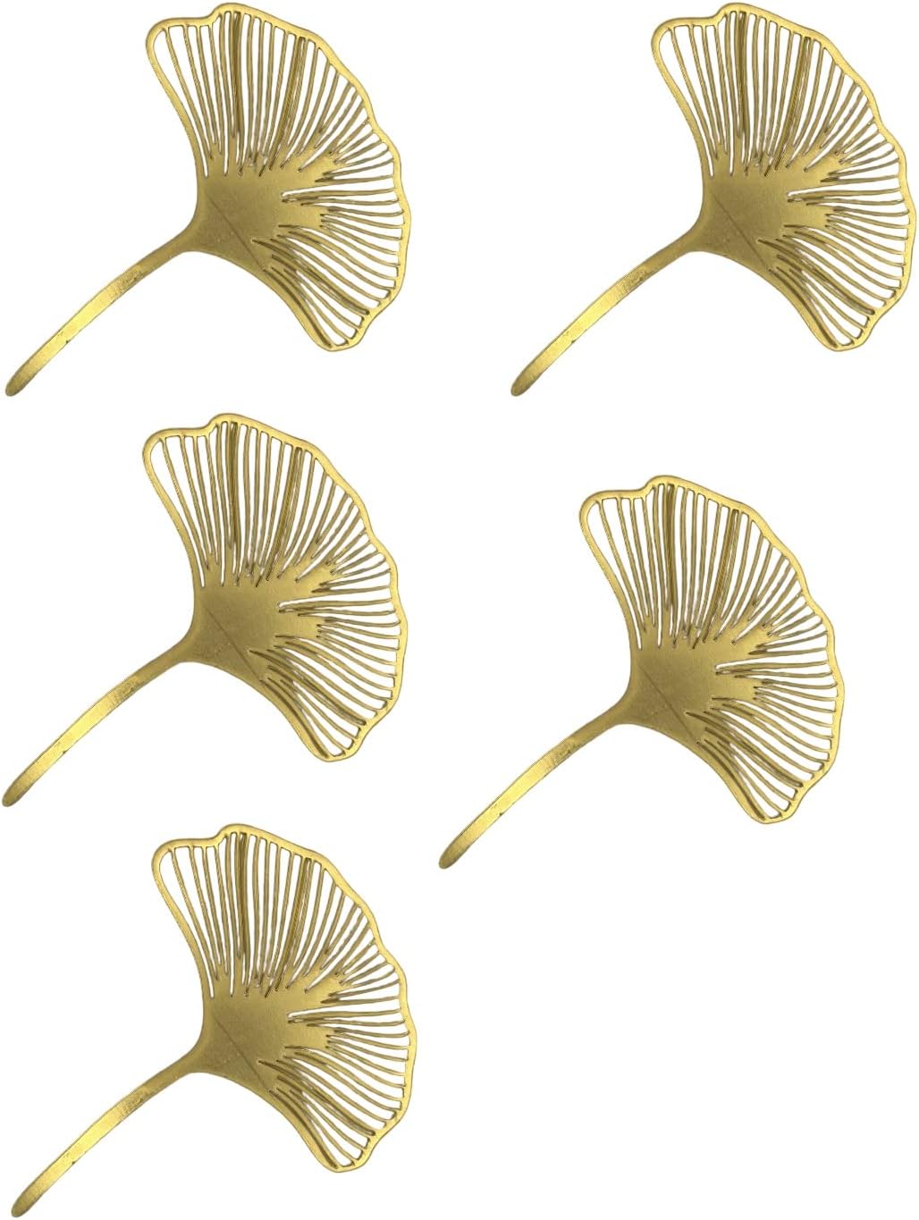 Amazon.com: Acrylic Gold Ginkgo Leaf Happy Birthday Cake Topper Baby ...