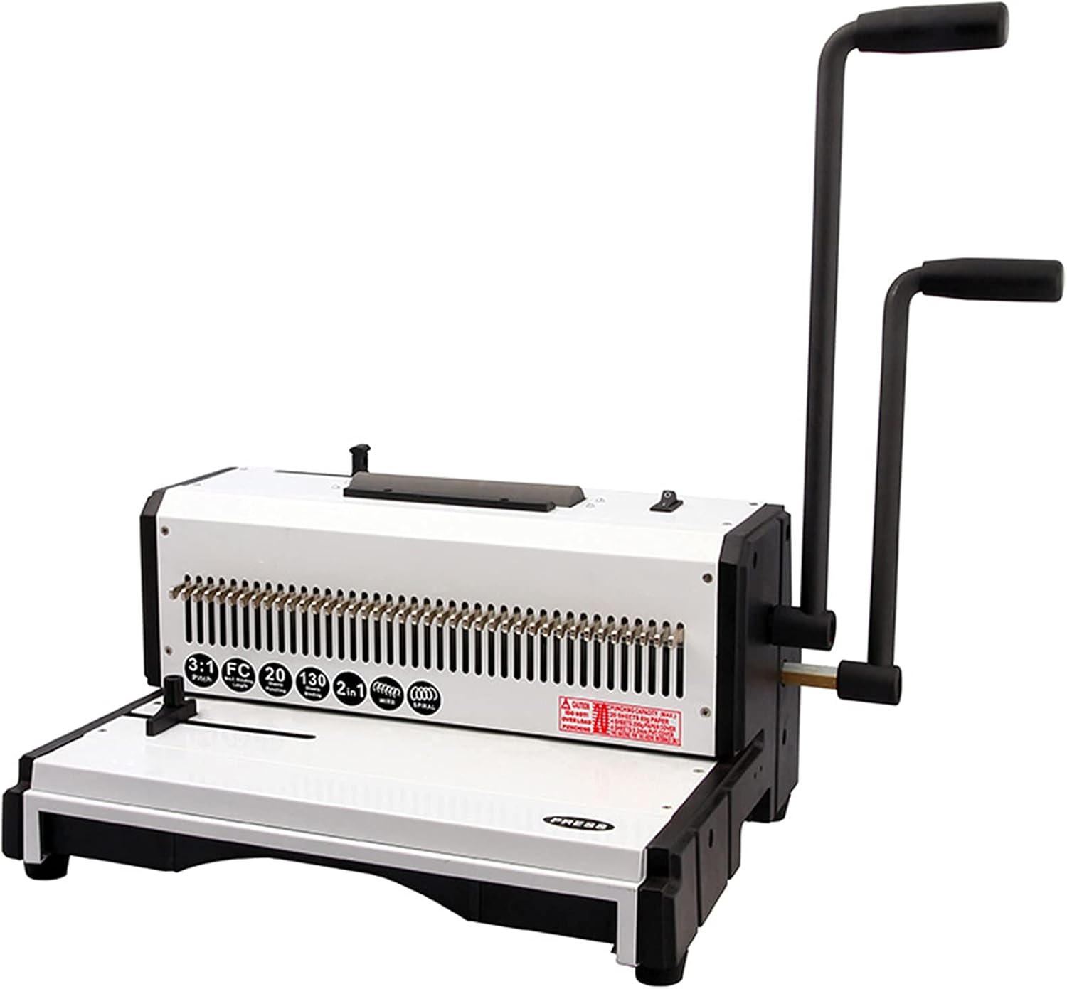 Amazon.com: Binding Machine, 3:1 Pitch Wire Binding Machine, Square ...