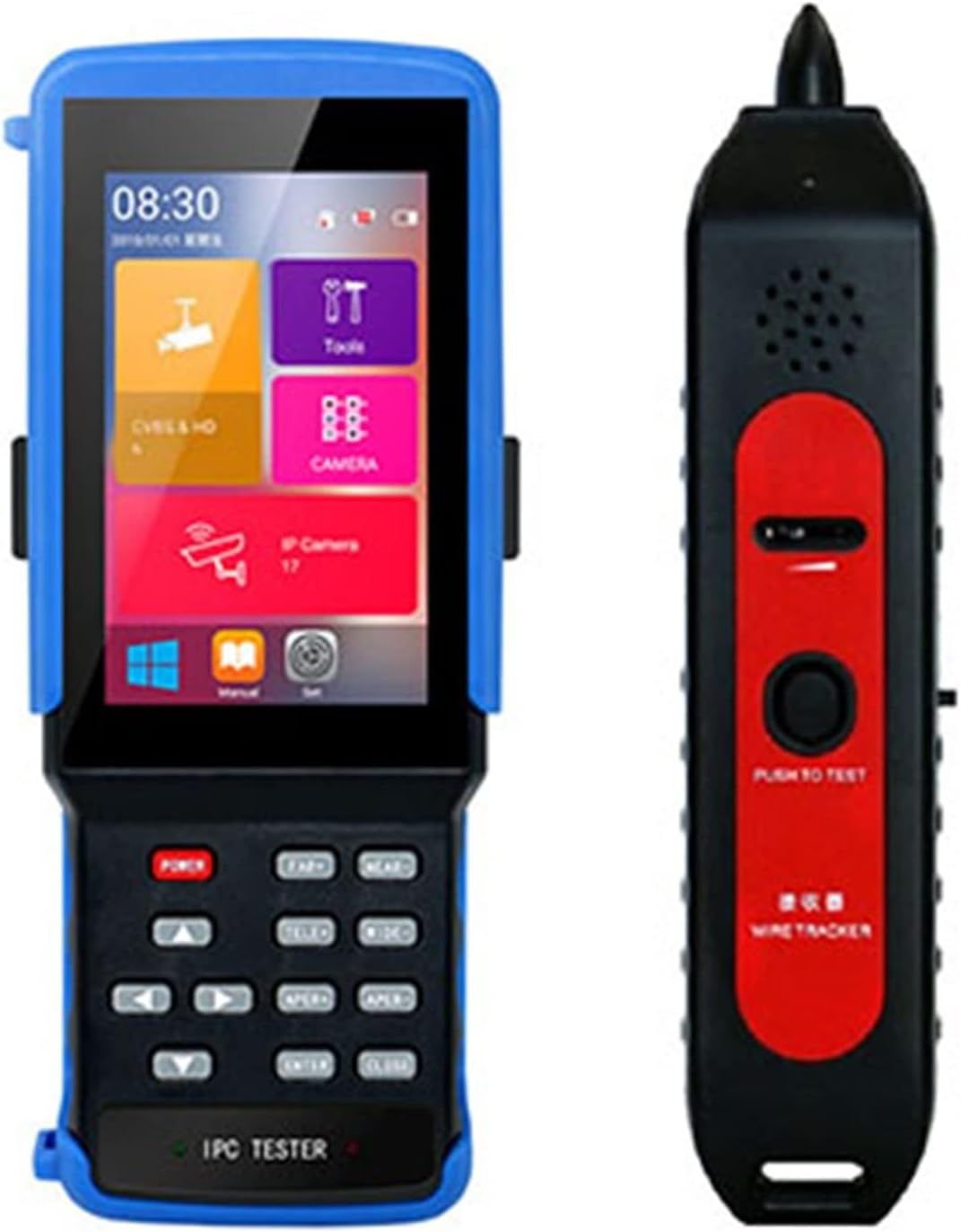 CCTV Video Monitor 4.5 Inch Touch Screen CCTV Tester Monitor 4K H265 ...