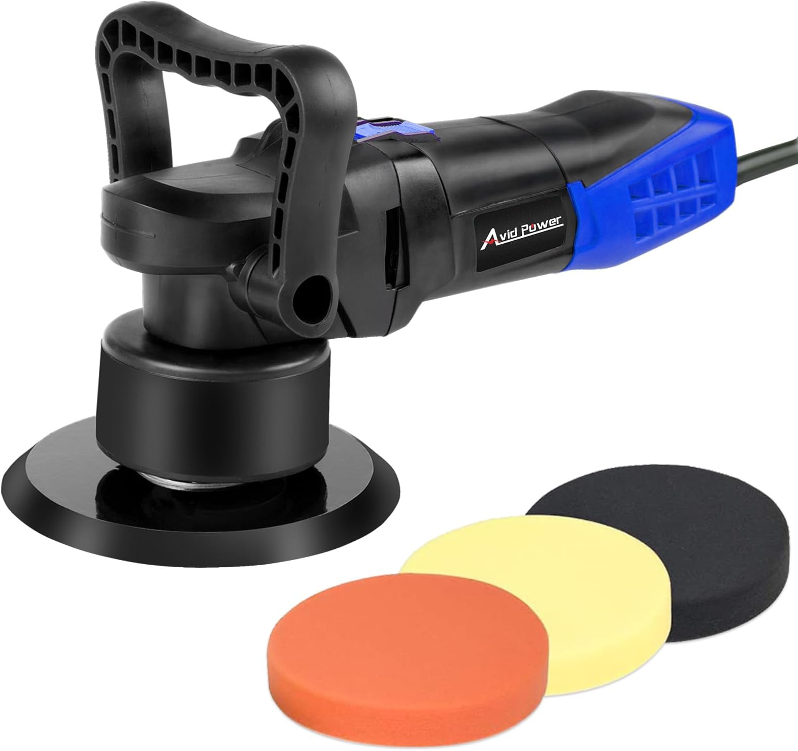Amazon.com: SPTA Buffer Polisher, 7 Inch 180mm Rotary Polisher Car ...