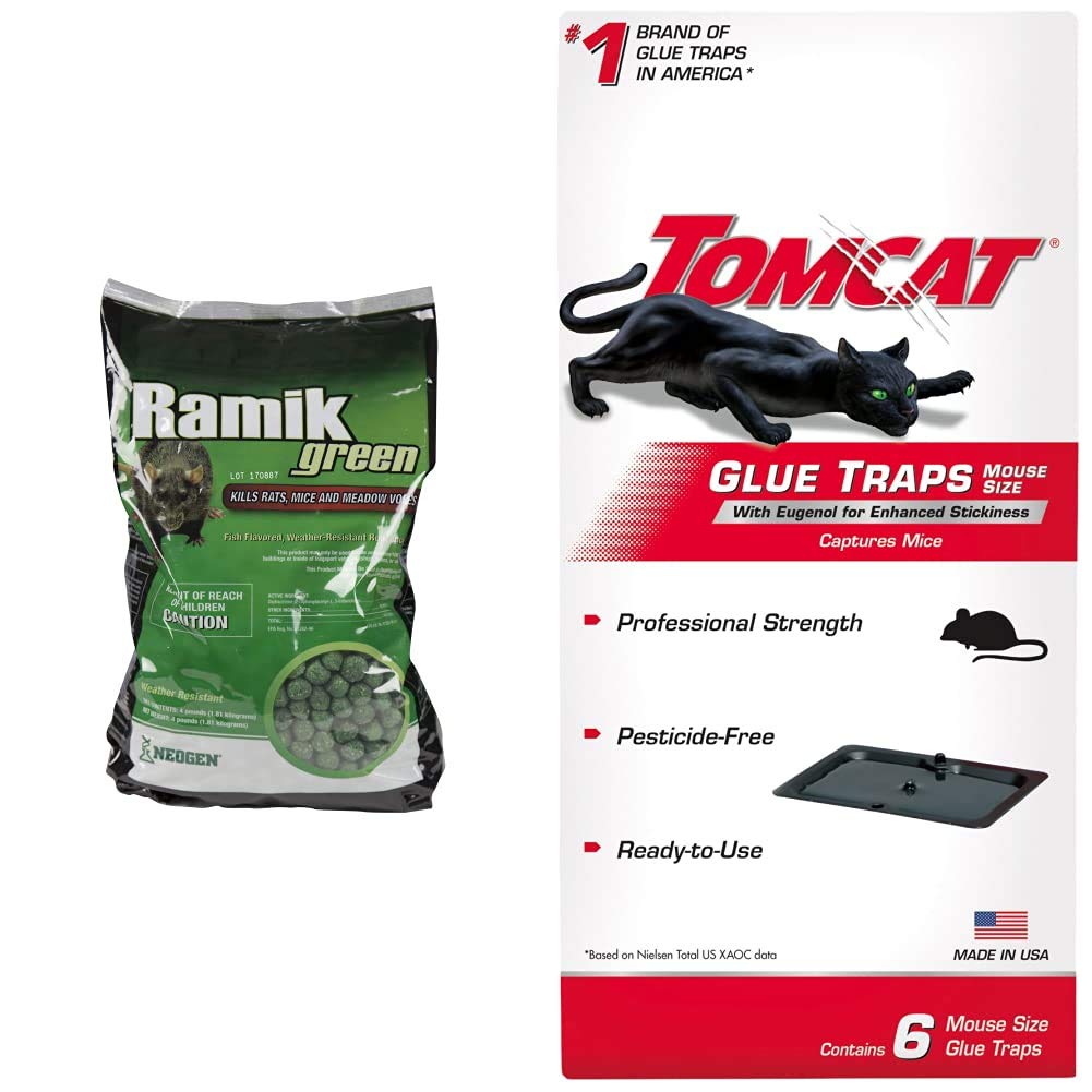 Buy Neogen Ramik Green Fish Flavored Weather Resistant Rodenticide ...
